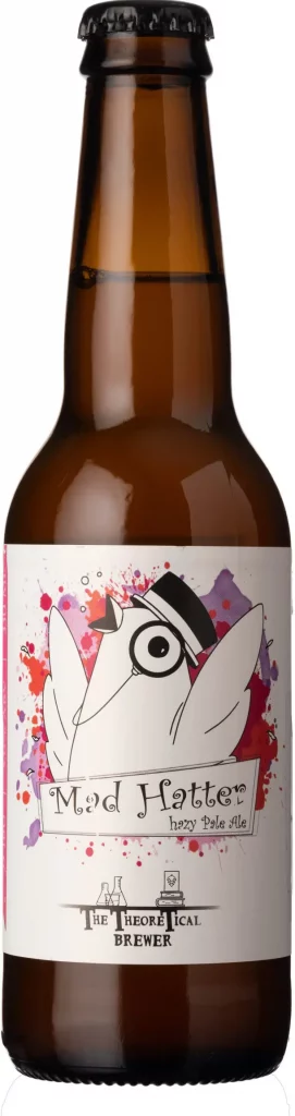 The Theoretical Brewer Mad Hatter Hazy Pale Ale | Pursuit of Hoppiness