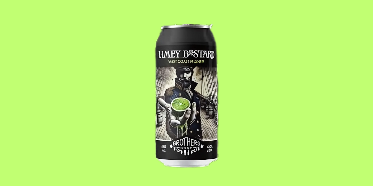 Brothers Beer Limey B*Stard West Coast Pilsner | Pursuit of Hoppiness